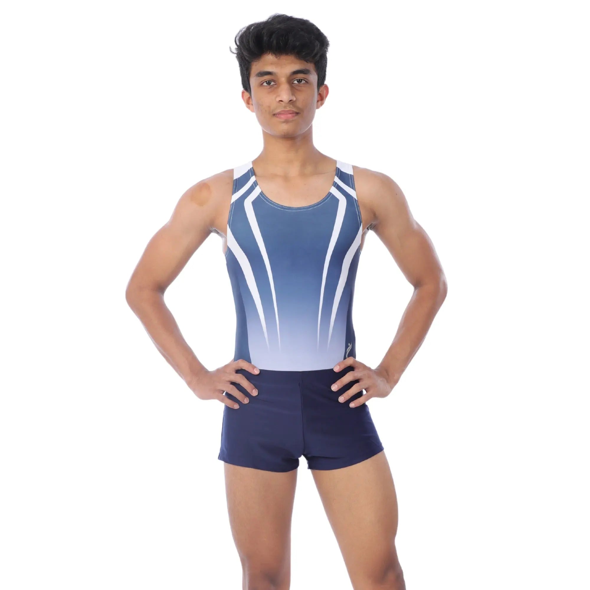 Shadow Strikes Boys Leotard with Shorts - IKAANYA