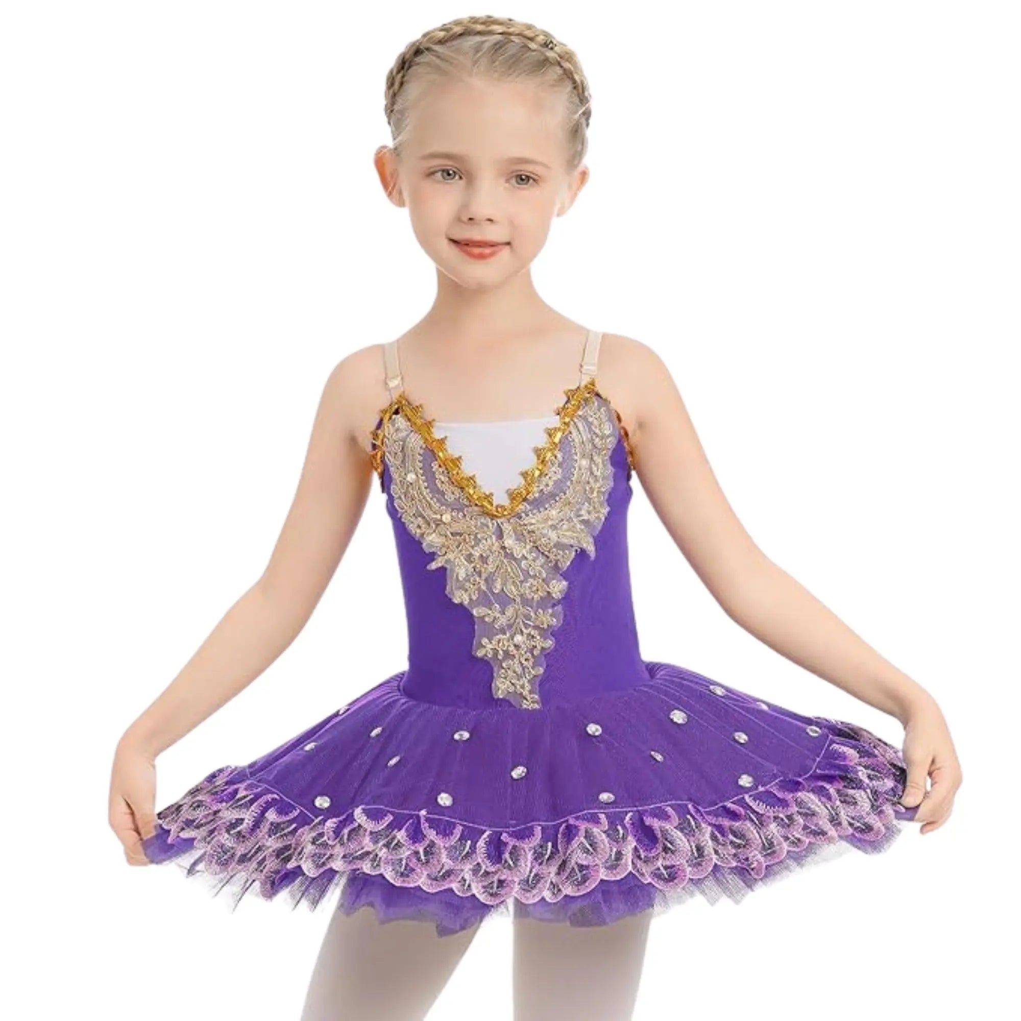 Royal Grace Pancake Tutu Dress - IKAANYA